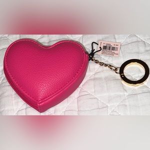 Victoria's Secret | Accessories | Nwt Victorias Secret Heart Coin Pouch ...
